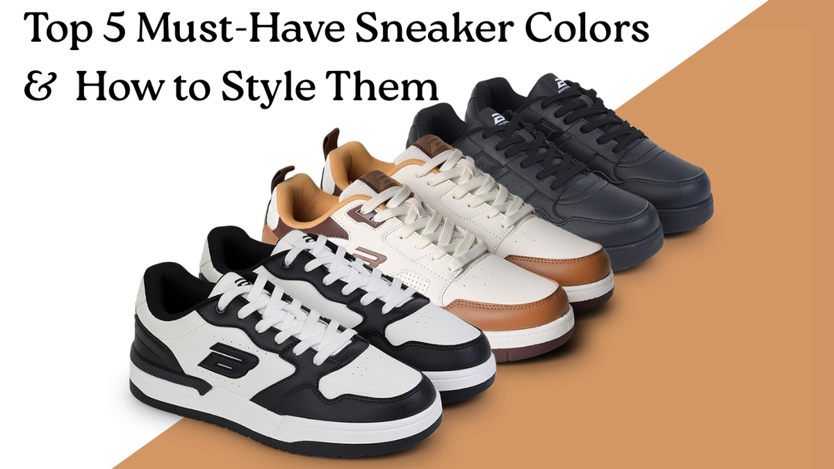 Sneaker Colors: Top 5 Must-Have Styles and How to Wear Them – Bond Street